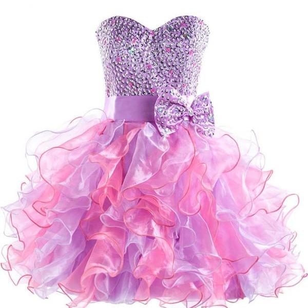 Royal Blue Halter Chiffon Homecoming Dresses With Beaded Bodice And Ab